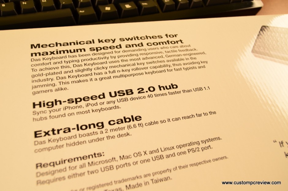 Das Keyboard Model S Professional Silent Review | Custom PC Review