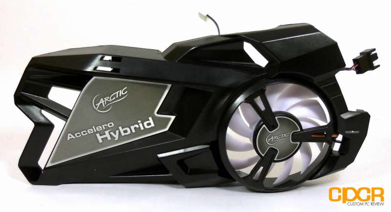 ARCTIC Accelero Hybrid GPU Water Cooler Review | Custom PC Review