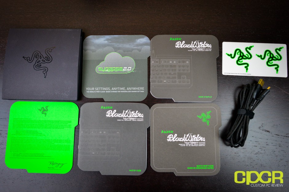 Razer Blackwidow Tournament Edition Mechanical Gaming Keyboard Review ...