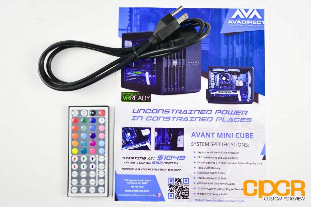 Review: AVADirect Avant Mini Cube Gaming PC | Custom PC Review