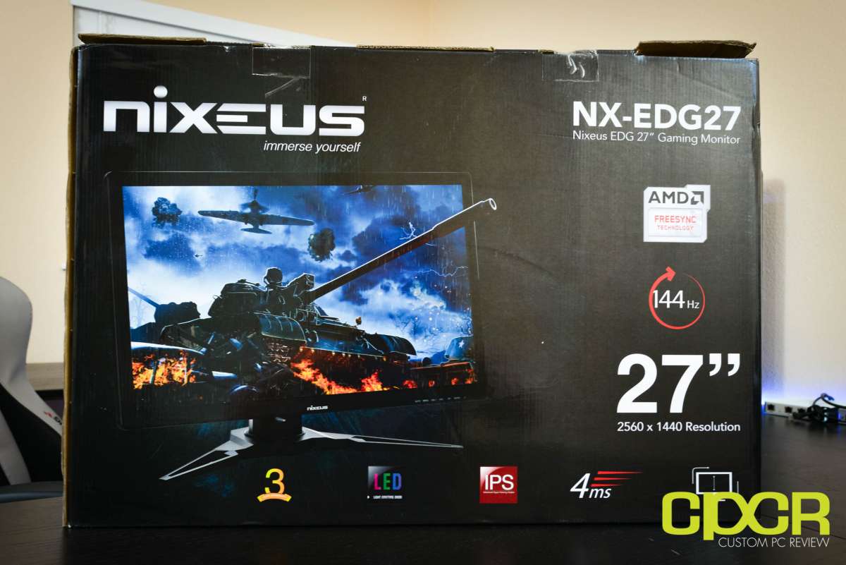 Nixeus - Nx-edg27s 270 2560x1440 144hz Monitor Review - Voigt Nobehou